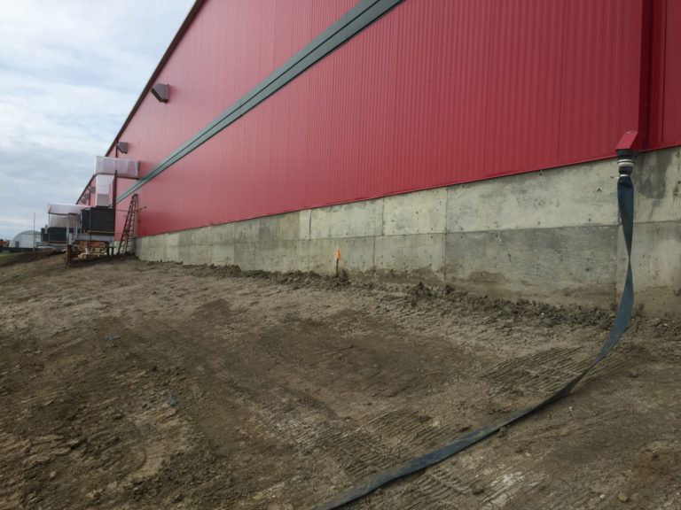 Parging over Foundation Walls: Edmonton Alberta