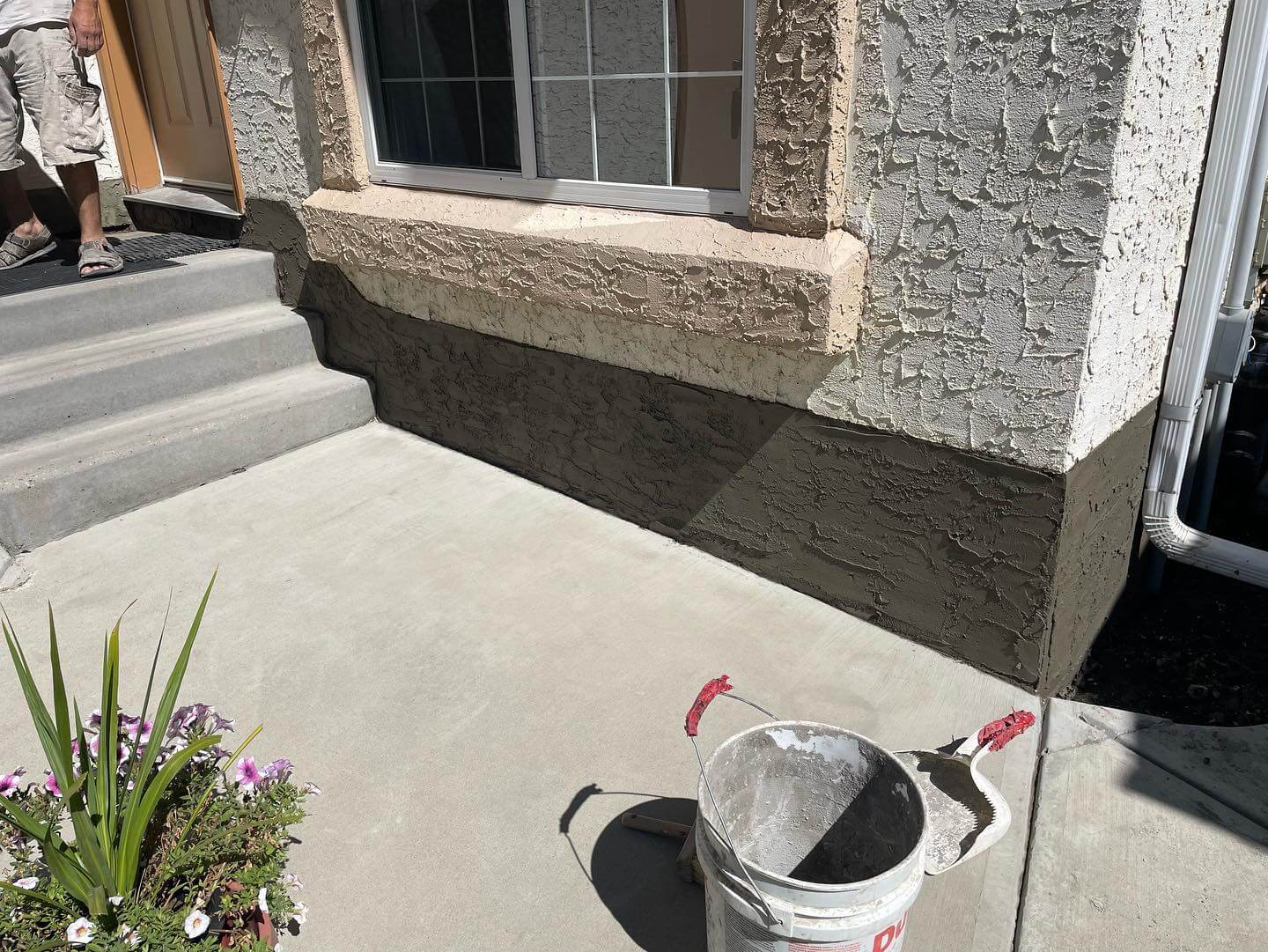 Parging and Stucco Repiar Free Estimate Contact Us